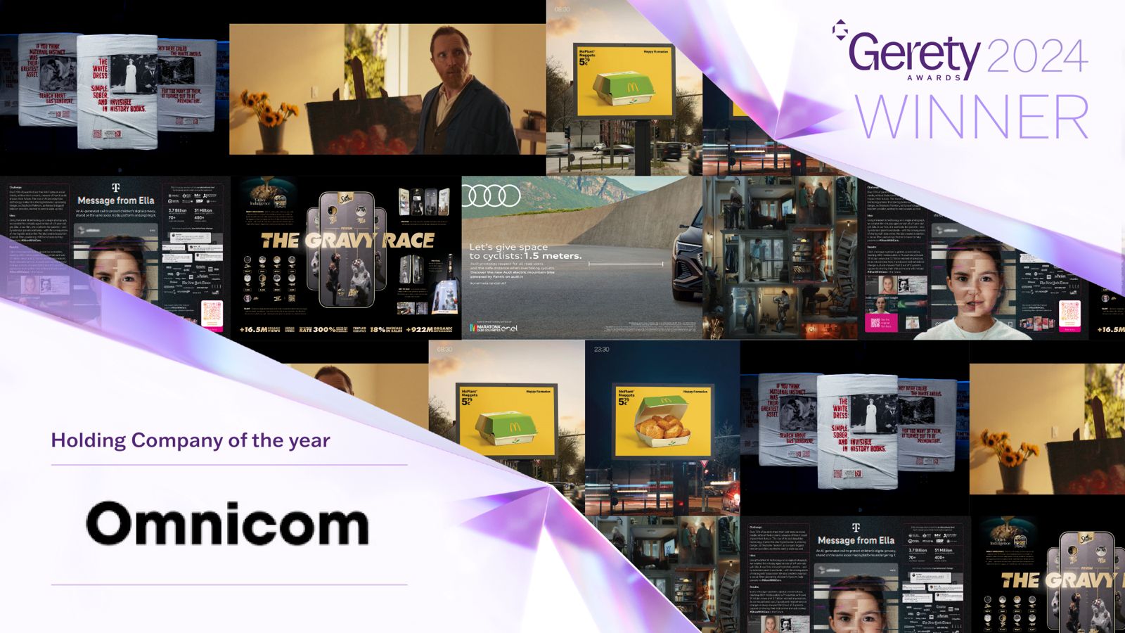 VML, Jung Von Matt, And Omnicom Dominate Gerety Awards 2024 - Brand Network