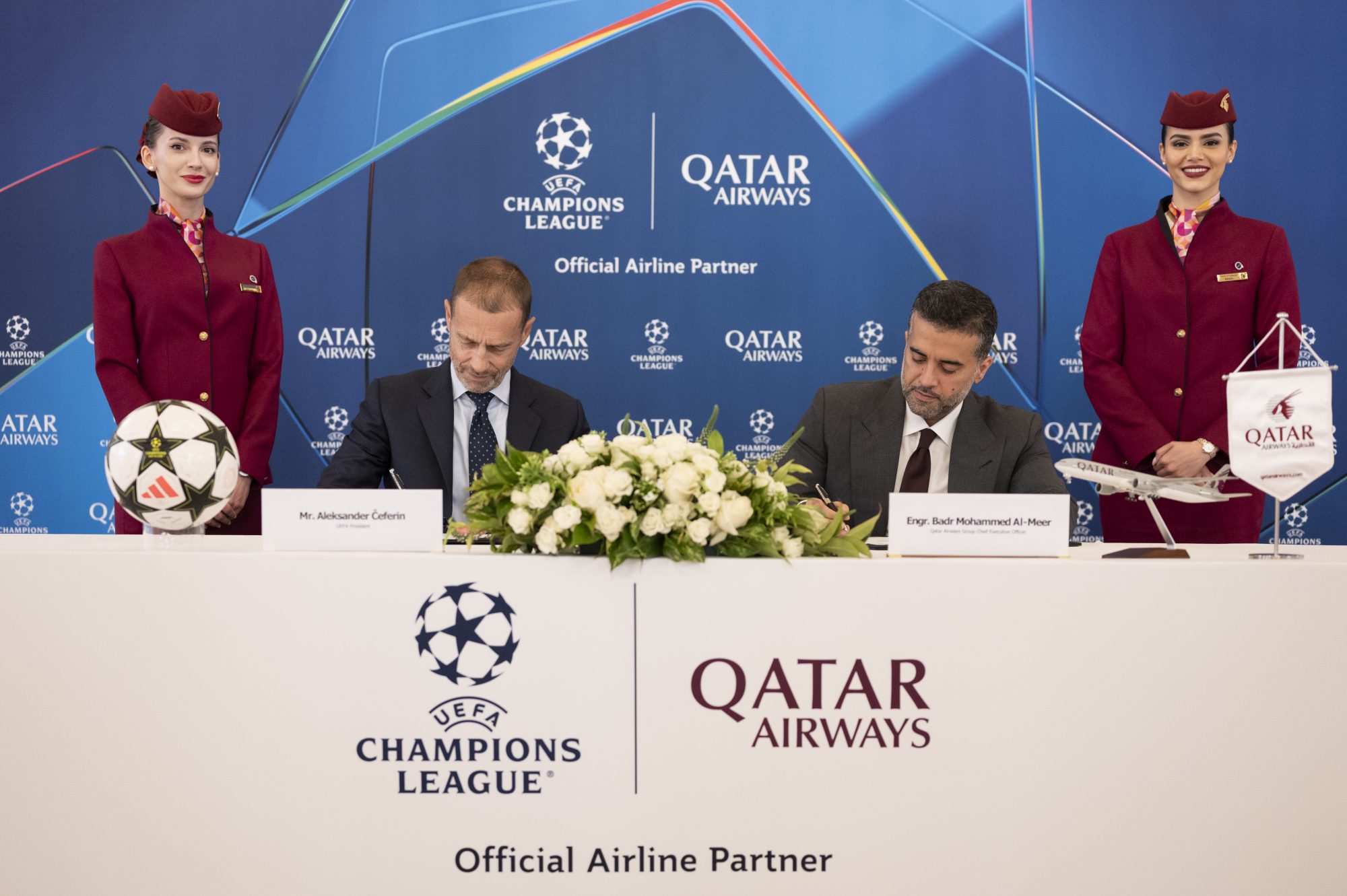 Qatar Airways Signs UEFA Champions League Partnership Until 2030 ...